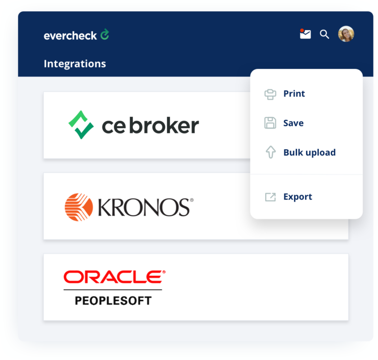Employees | EverCheck | Healthcare Compliance Software