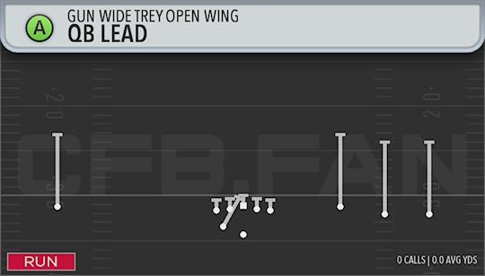 Qb Lead in Gun Wide Trey Open Wing - CFB - CFB.FAN