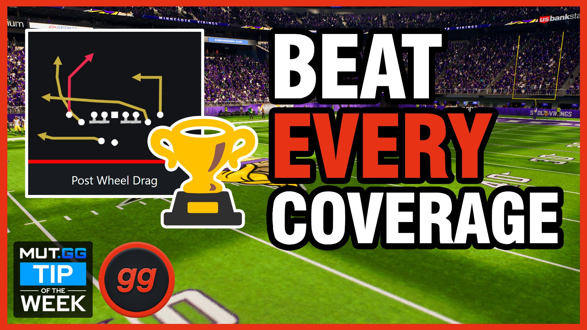 How to Beat ALL Coverages with One Play - Tip of the Week #9 - MUT.GG