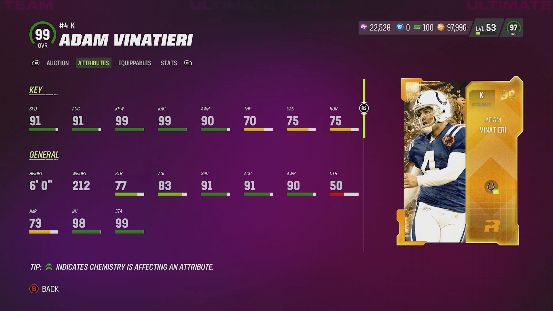 Redux: K. Chancellor, A. Vinatieri, T. Linderbaum and more - Madden Ultimate Team 23 - MUT.GG