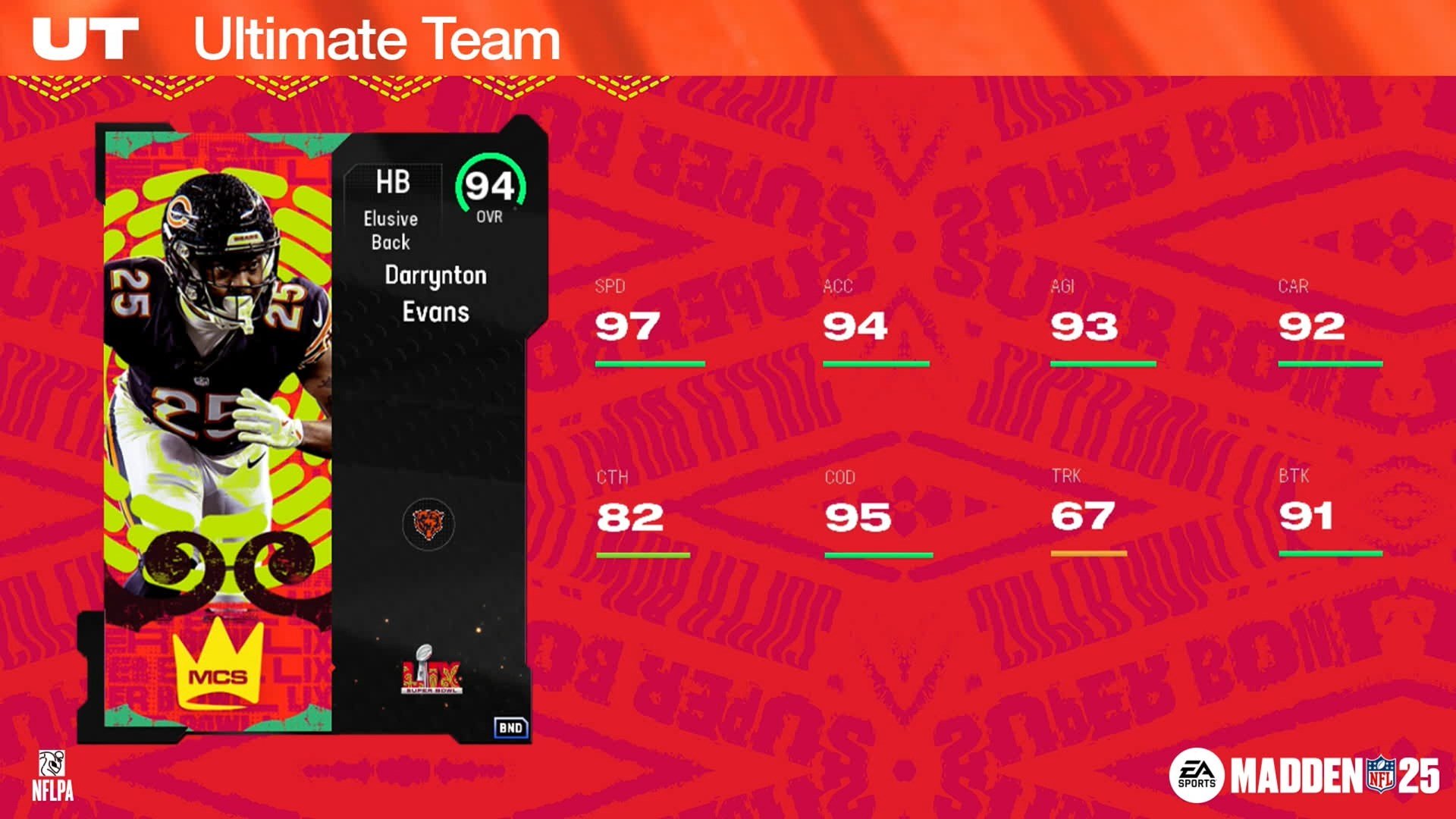 How to Get 94 OVR Darrynton Evans in MUT 25 - MUT.GG