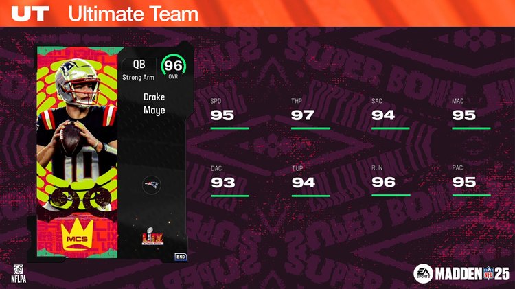 MCS Champions: Drake Maye and Brian Thomas Jr - MUT 25 - MUT.GG