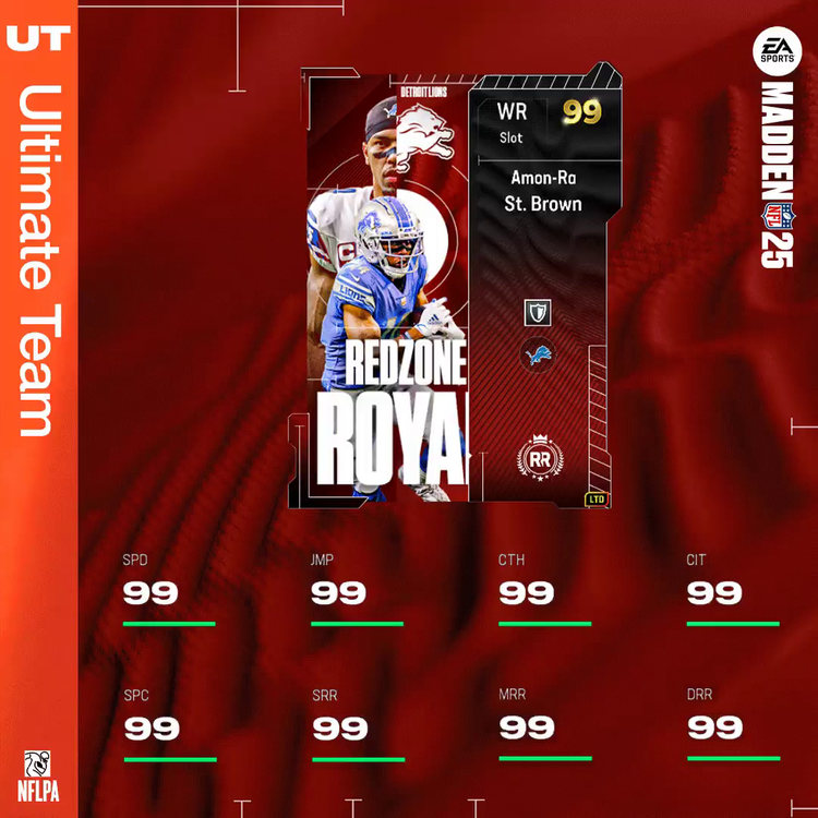 Redzone Royale Part 3: Kenny Moore II, Damar Hamlin, LTD Amon-Ra St. Brown and more - MUT 25 ...