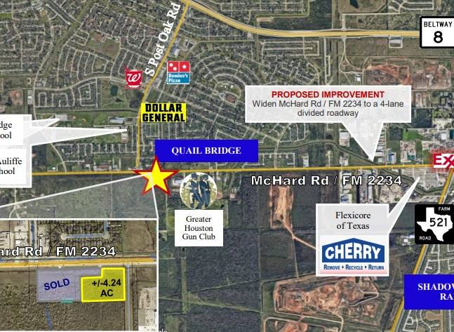 0 McHard Rd Houston, TX 77053 | ID: 298290 | MyEListing