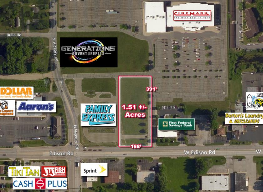 Northeast Corner Edison and Hickory Road Mishawaka, IN 46545 | ID ...