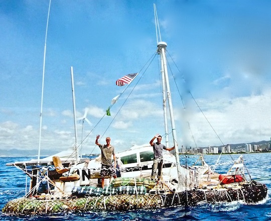 Junk raft: A journey through a polluted ocean | NationofChange