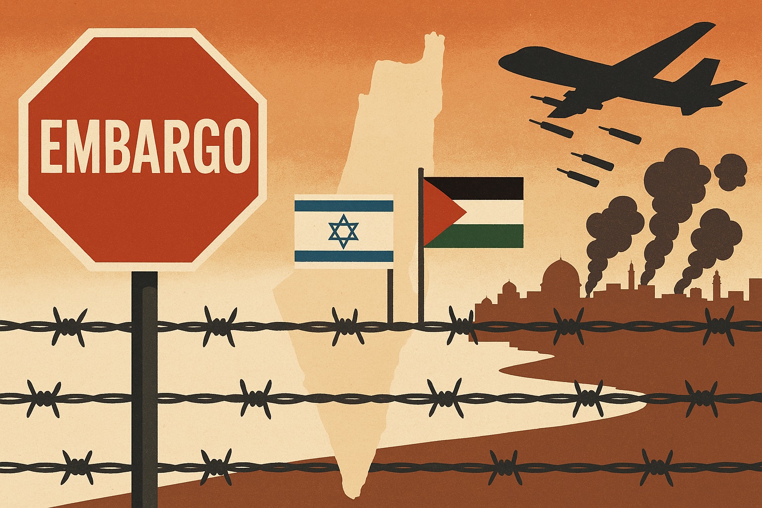 The only way to stop Israel’s genocide: an embargo by a consortium of ...