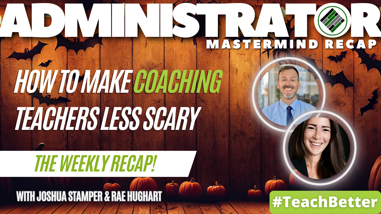 How to make coaching teachers less scary.