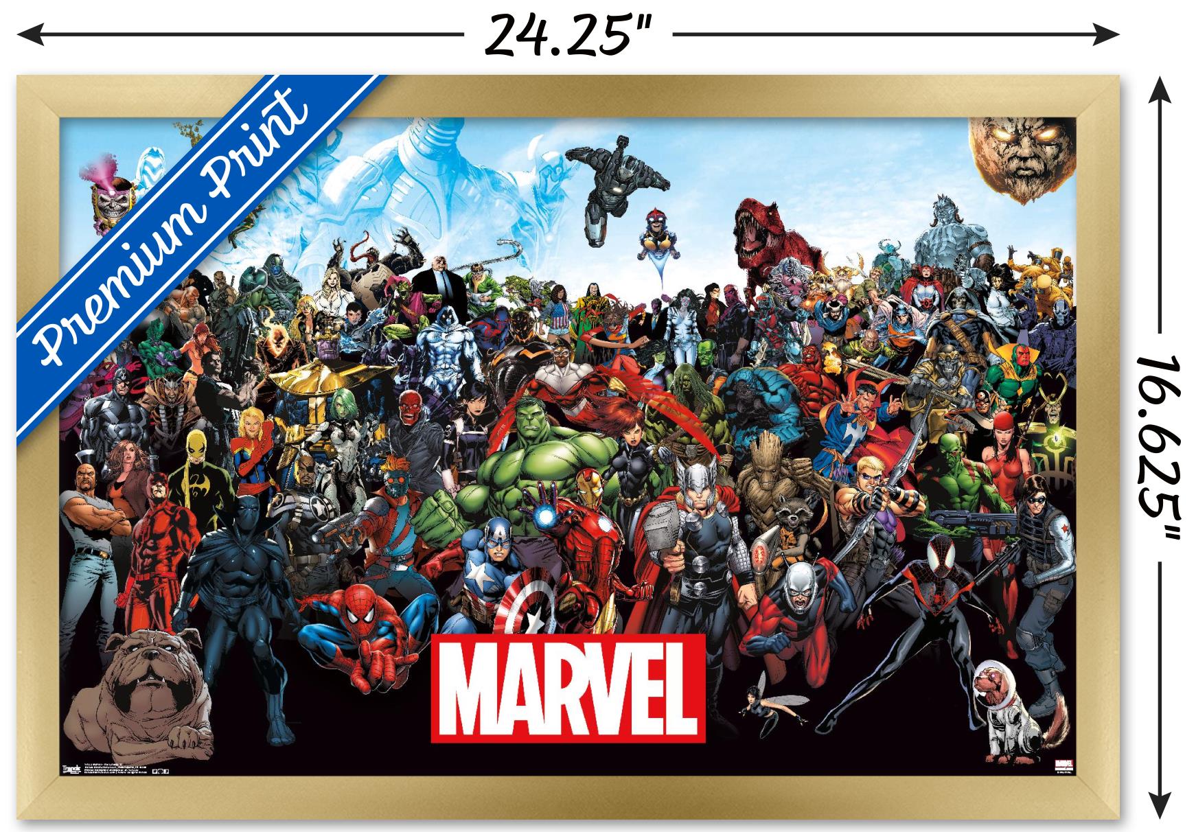 Marvel Comics - The Marvel Lineup 14x22 Poster | eBay