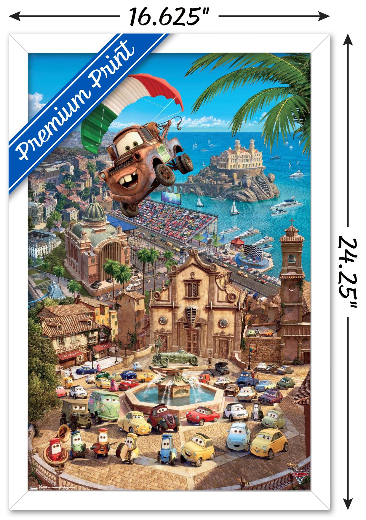 Disney Pixar Cars 2 - Triptych 3 14x22 Poster | eBay