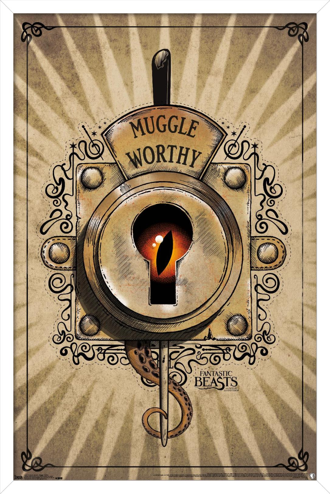 Fantastic Beasts And Where To Find Them - Muggle Worthy 14x22 Poster | eBay