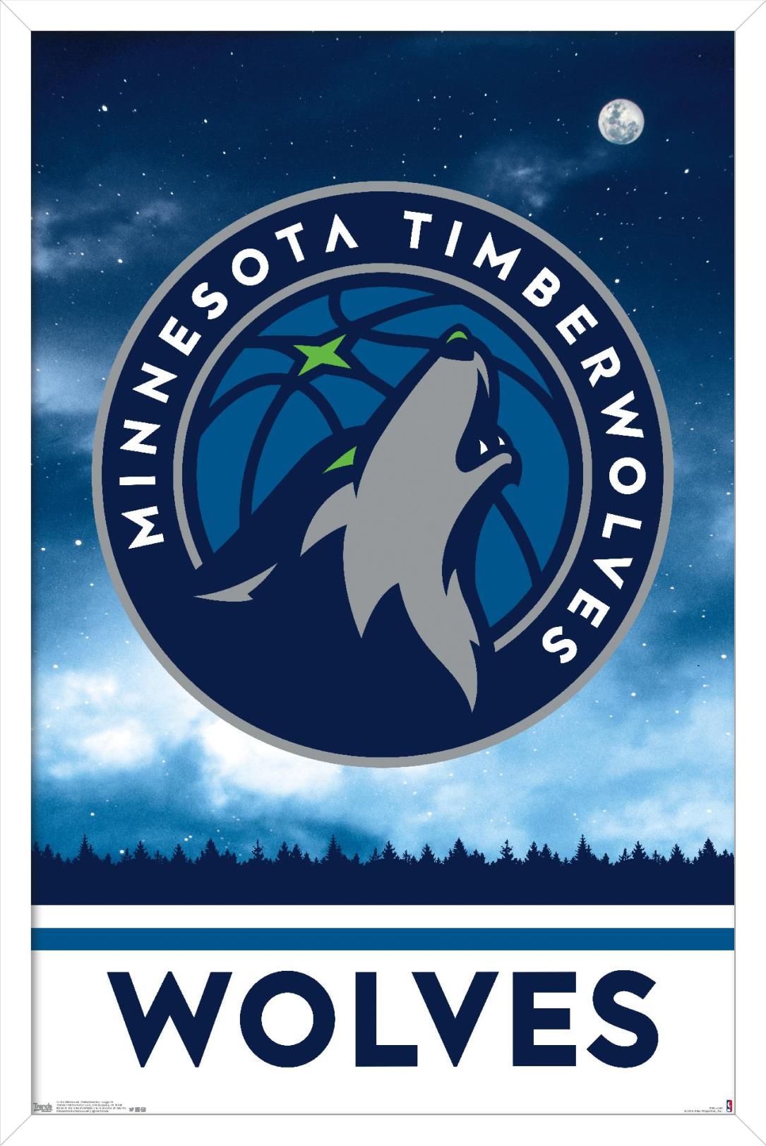 NBA Minnesota Timberwolves - Logo 18 14x22 Poster | eBay