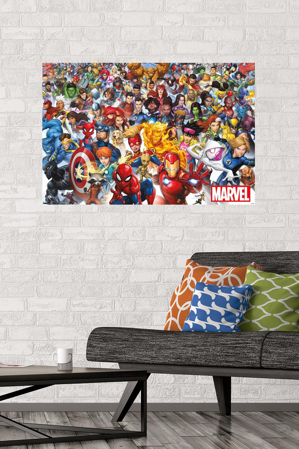 Marvel Comics The Marvel Lineup 2023 - Poster | eBay
