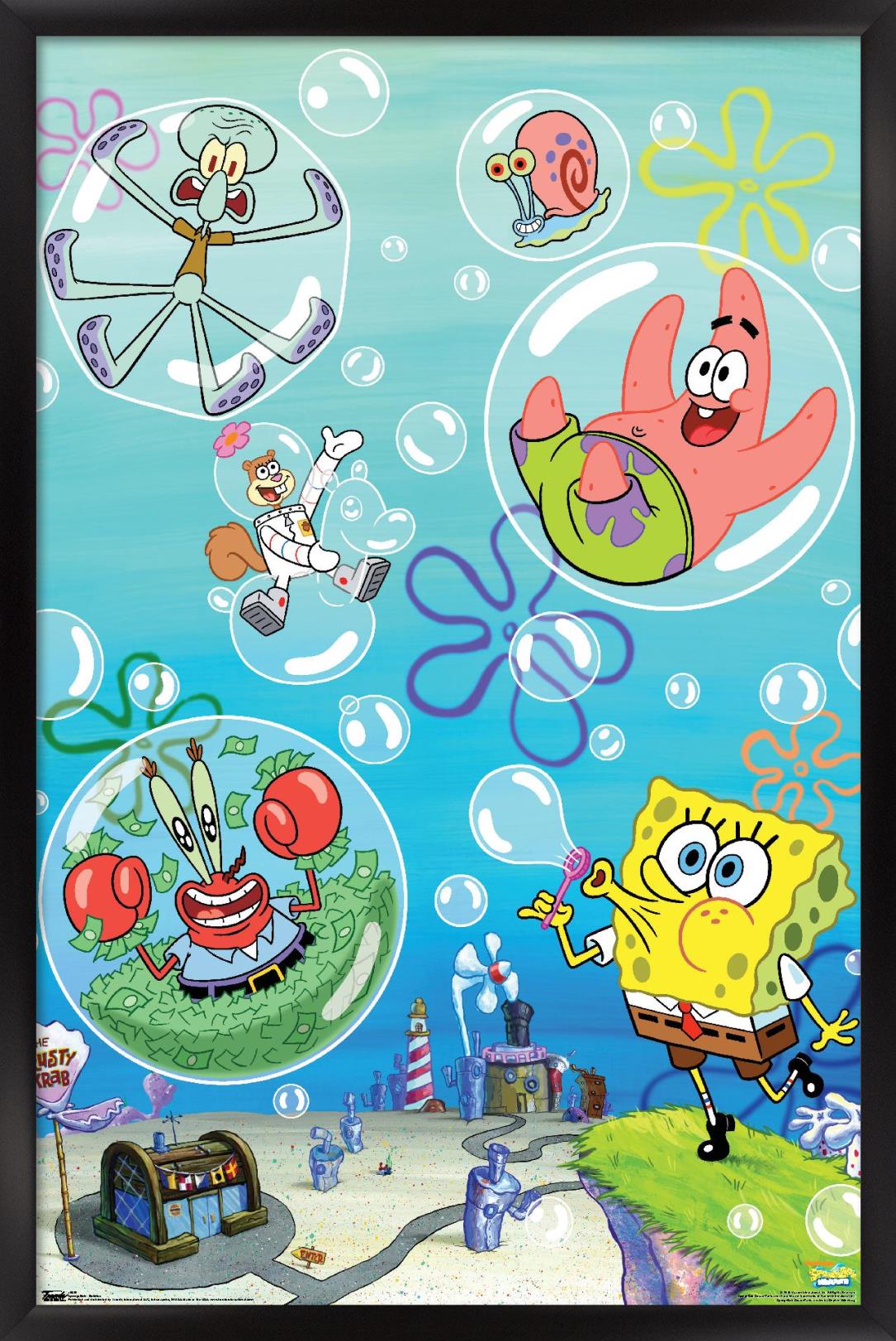 Nickelodeon Spongebob - Bubbles 14x22 Poster | eBay