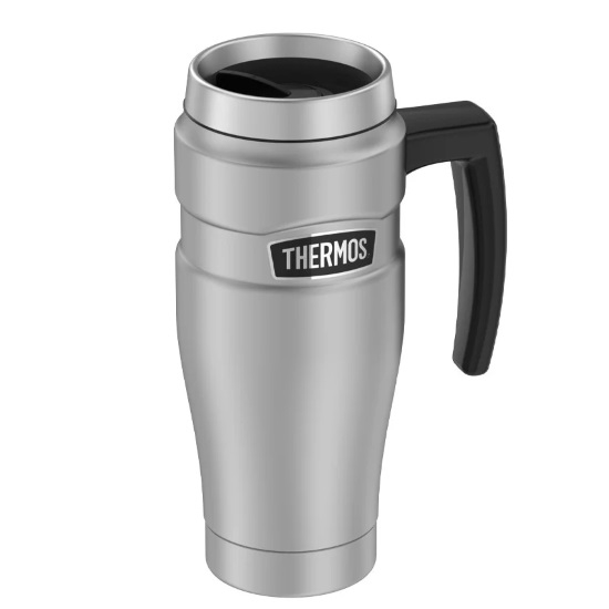 MileagePlus Merchandise Awards. Thermos 16oz. Stainless Steel Travel Mug