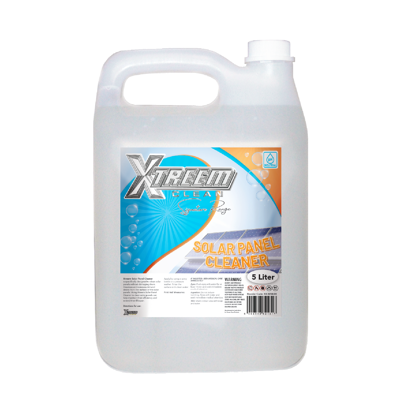 OfficeBox - Xtreem Solar Panel Cleaner 5L