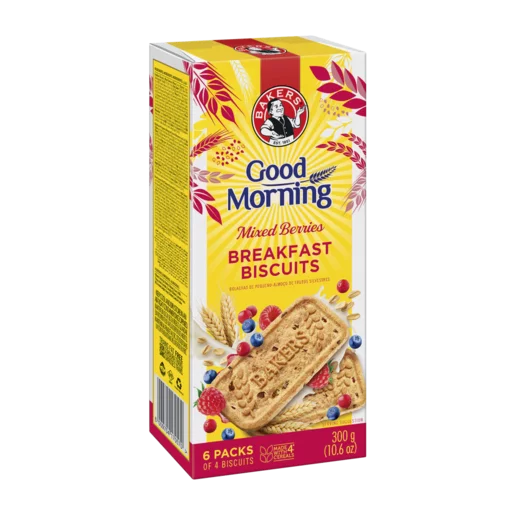 OfficeBox - Bakers Good Morning Mixed Berries Biscuits 300g