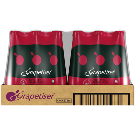 OfficeBox - Grapetiser Sparkling Red Grape Juice 24 x 275ml