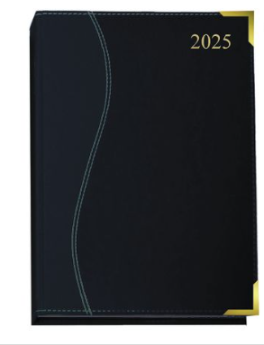 OfficeBox - A4 PAD EXECUTIVE DIARY BLUE 2025