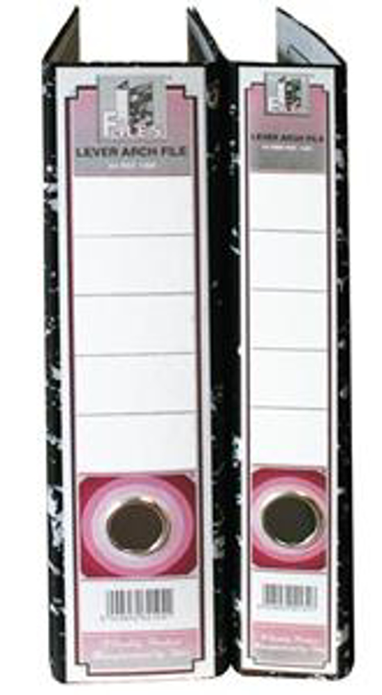 YourSchoolBox - A4 40mm Mini Lever Arch File Board Black