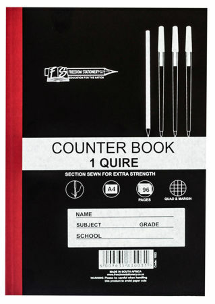 YourSchoolBox - COUNTER BOOK A4 1Q Q/M