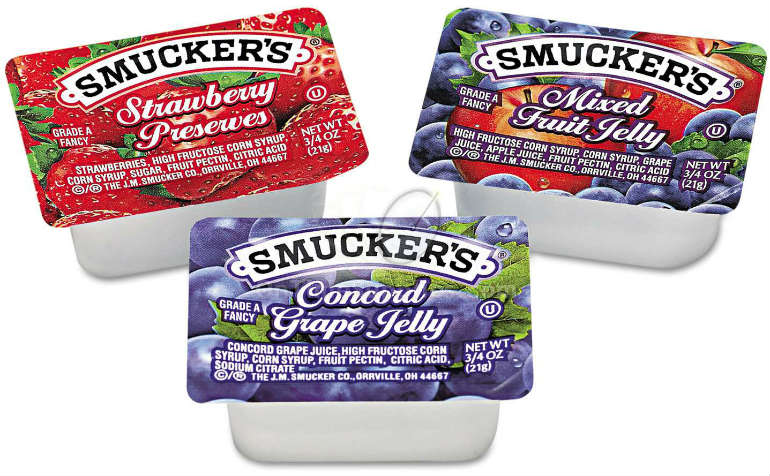 Smucker's® Single Serving Condiment Packs | OnTimeSupplies.com