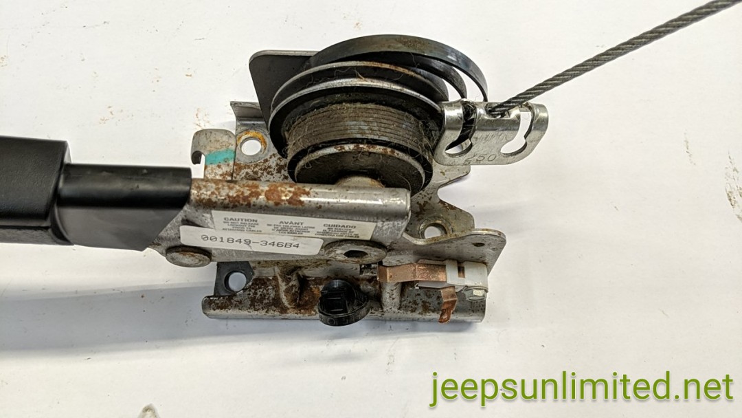 E-Brake Parking Lever Release Emergency Assembly Mopar OEM 05154235AF ...