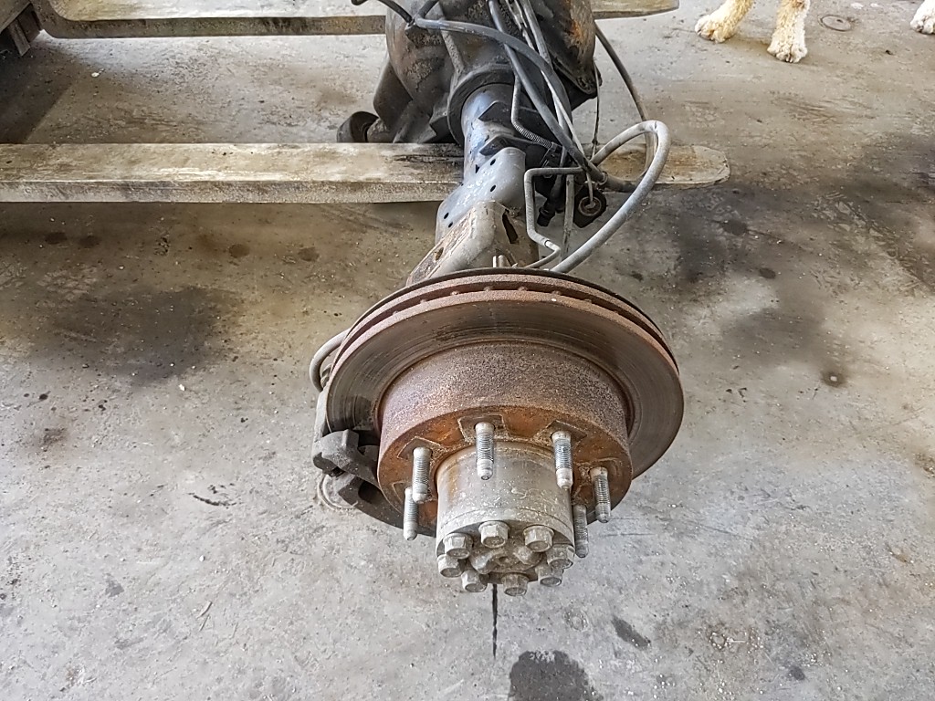 2005 GMC Sierra Silverado Rear Axle Assembly 3.73 AAM 1150 - Parts ...