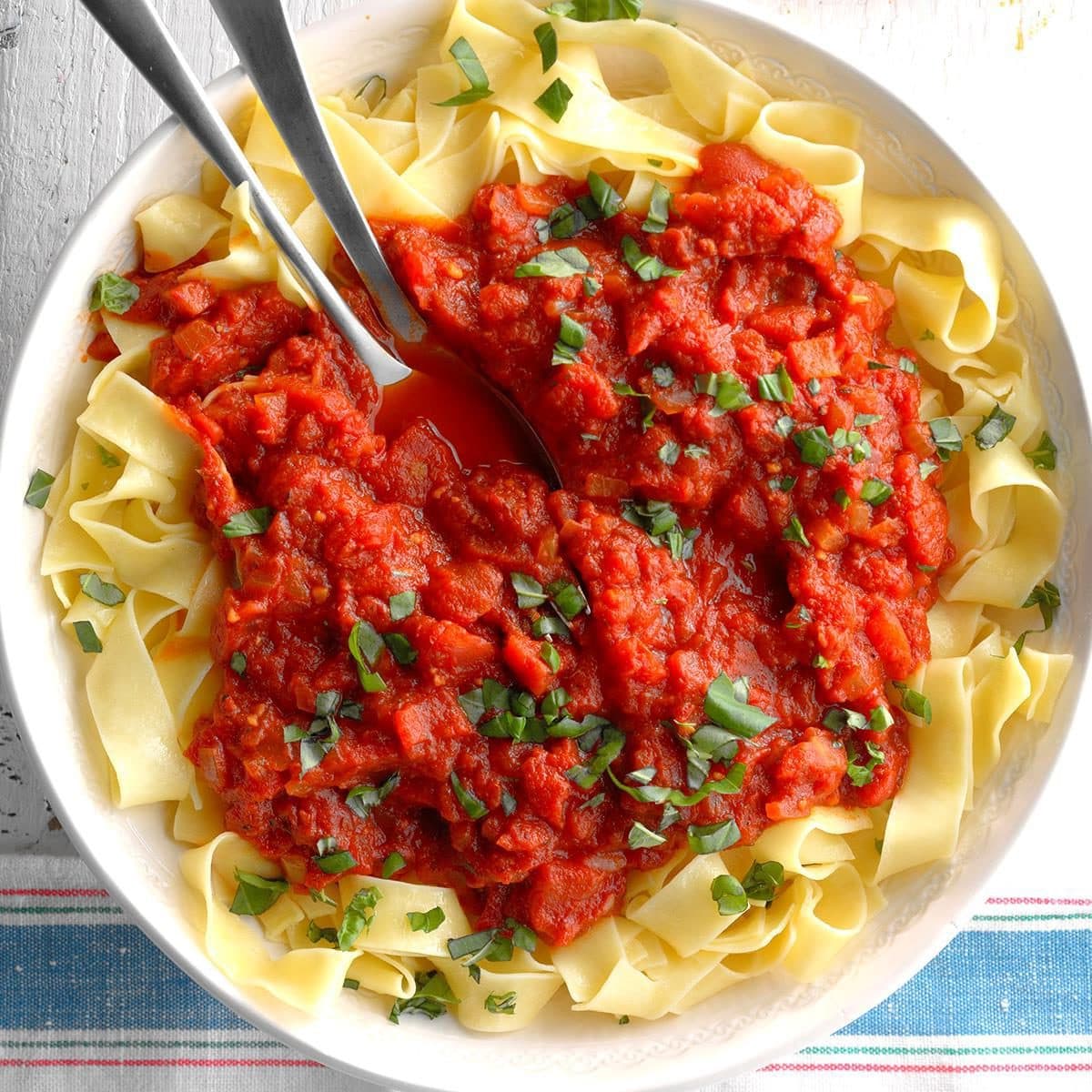 Homemade Meatless Spaghetti Sauce