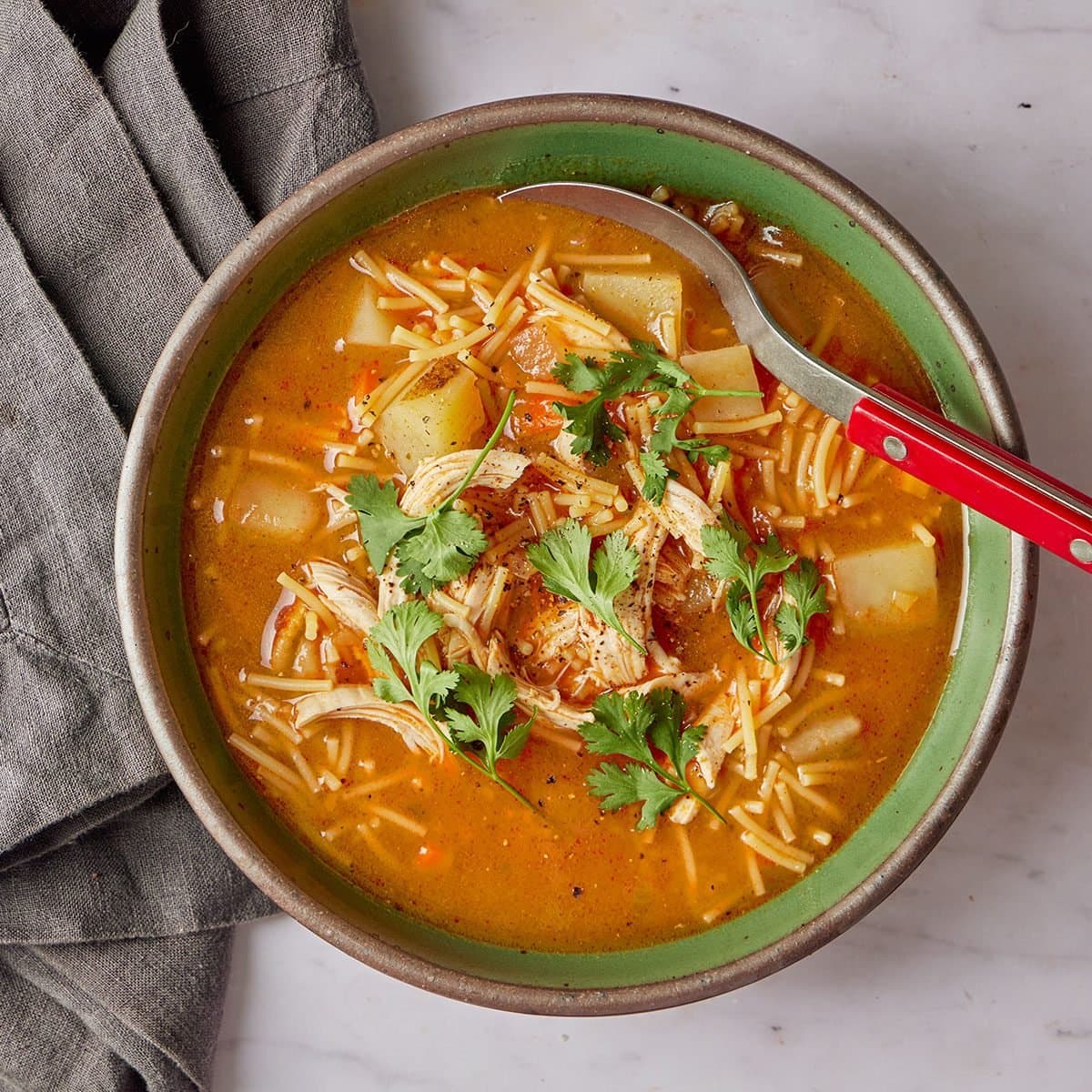 Spanish Chicken Soup
