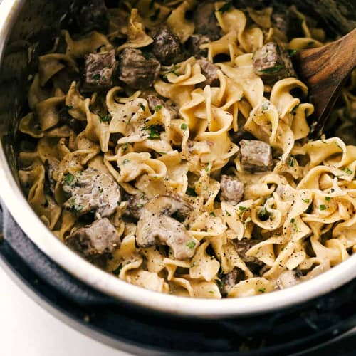 Beef stroganoff instant pot store