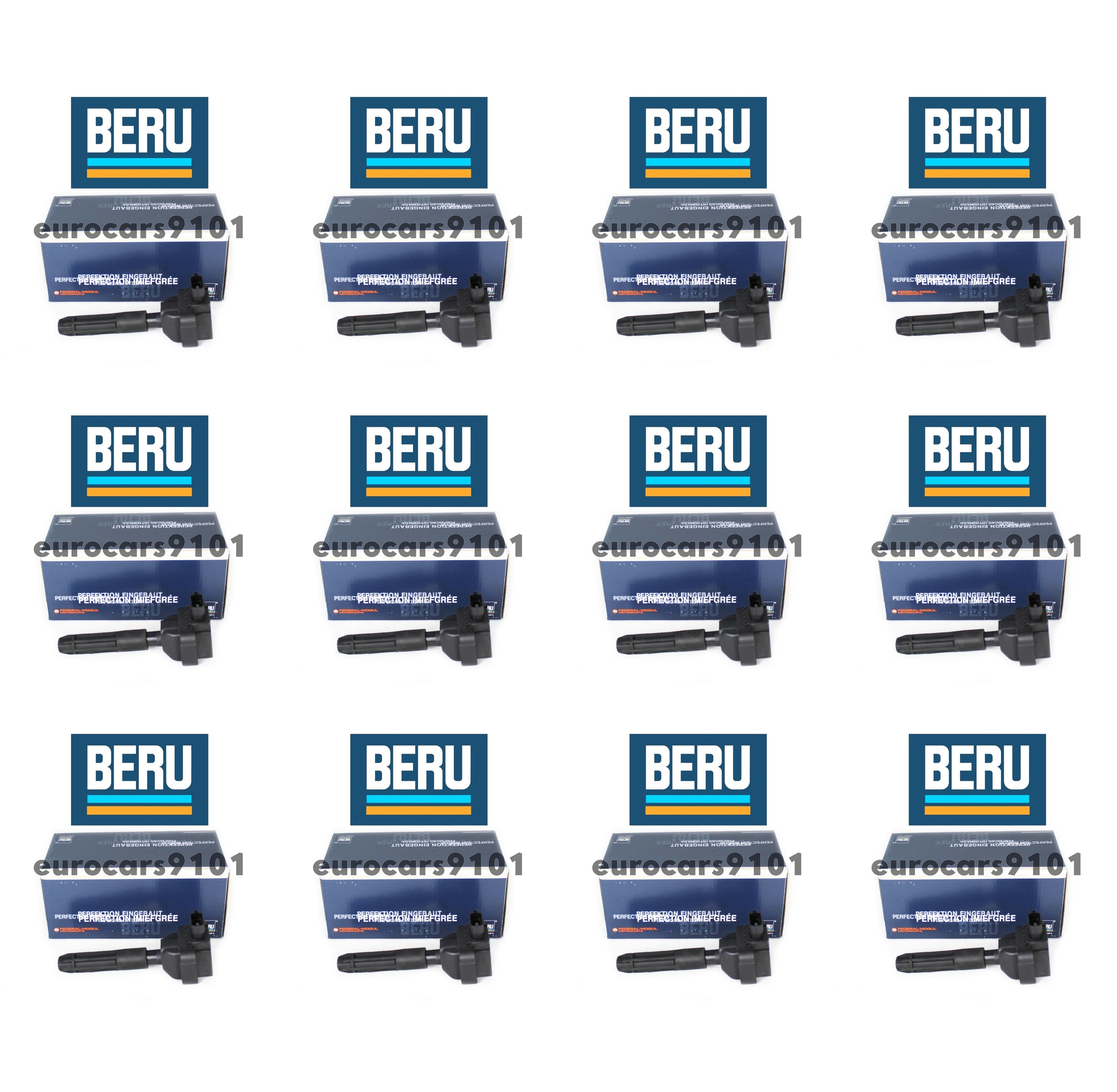 Set of 12 Mercedes-Benz C230 Beru Direct Ignition Coils ZS041 ...