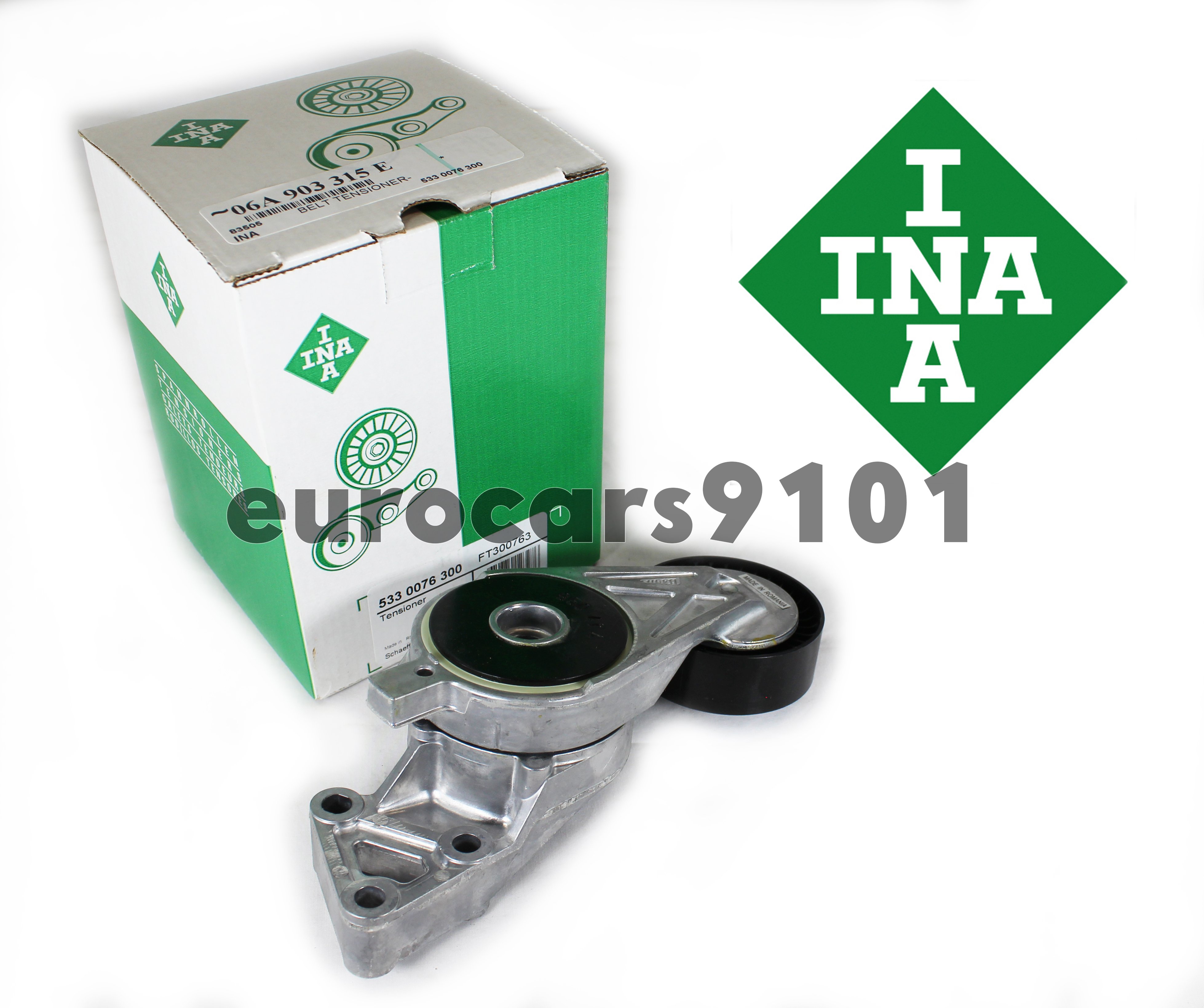 VW Jetta INA Accessory Drive Belt Tensioner Assembly 5340164100 ...