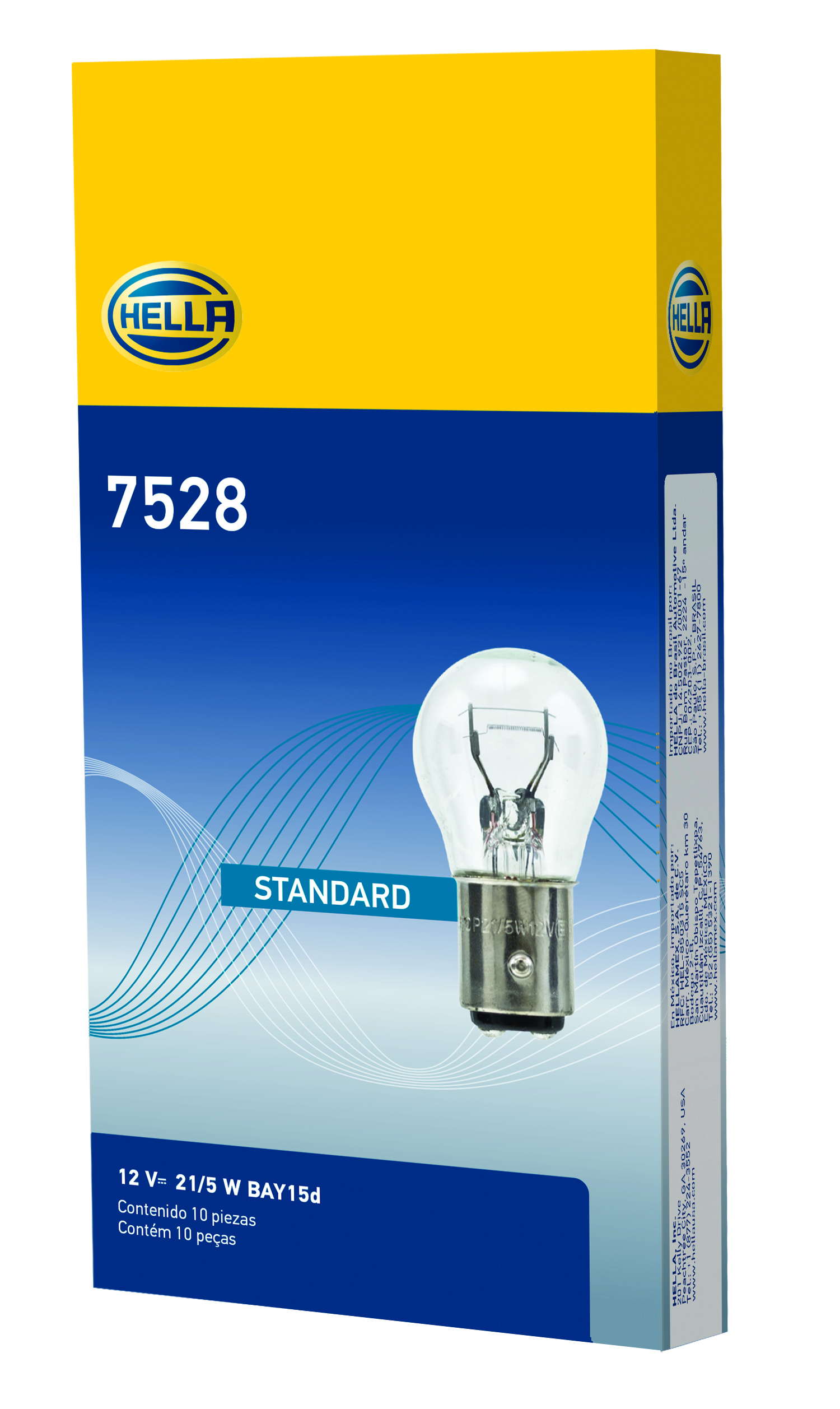 alleuro.com: Hella Inner Brake Light Bulb LB-7528 7528
