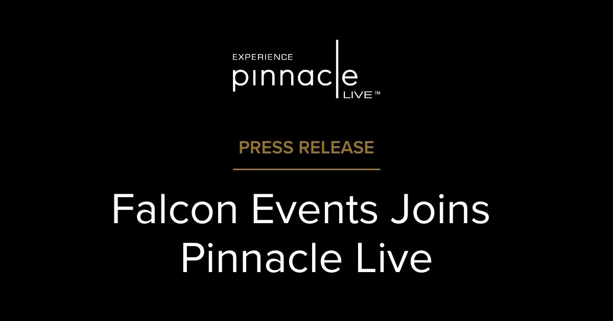Pinnacle Live | Pinnacle Live Announces Acquisition of Falcon Events
