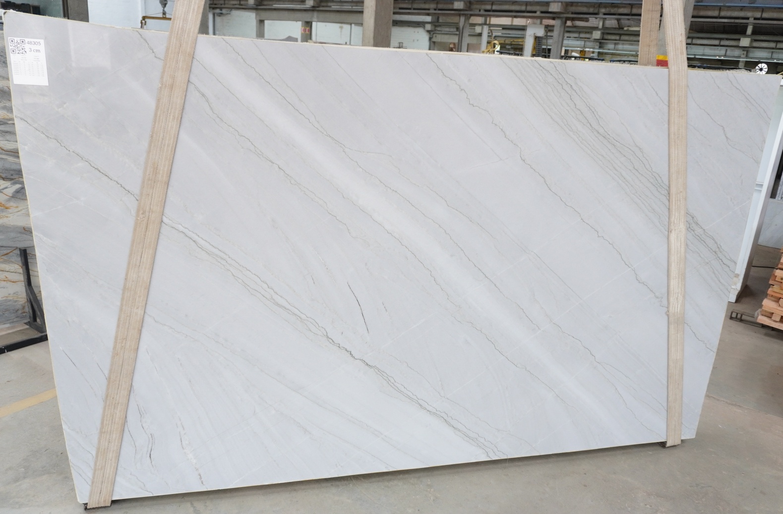 Azzurra Bay Premium 3cm White Natural Stone Quartzite SLAB | Stratus ...
