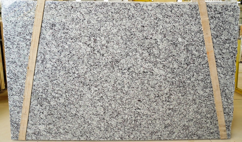 Ashen White Premium 3cm White Natural Stone Granite SLAB | Stratus Surfaces