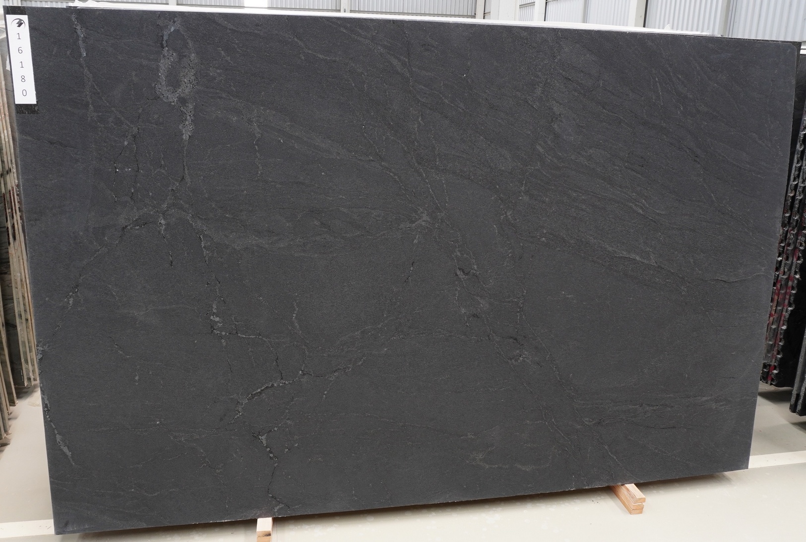 Negresco Premium Honed Finish 3cm Black Natural Stone Granite SLAB ...