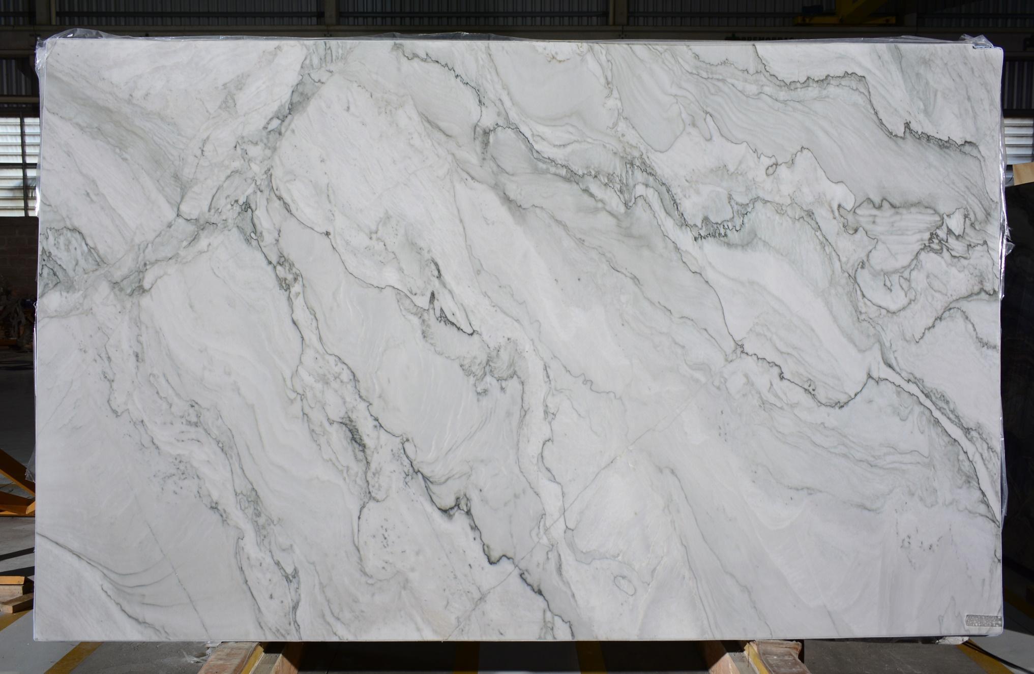 Infinity White Premium 3cm White Natural Stone Quartzite SLAB | Stratus ...