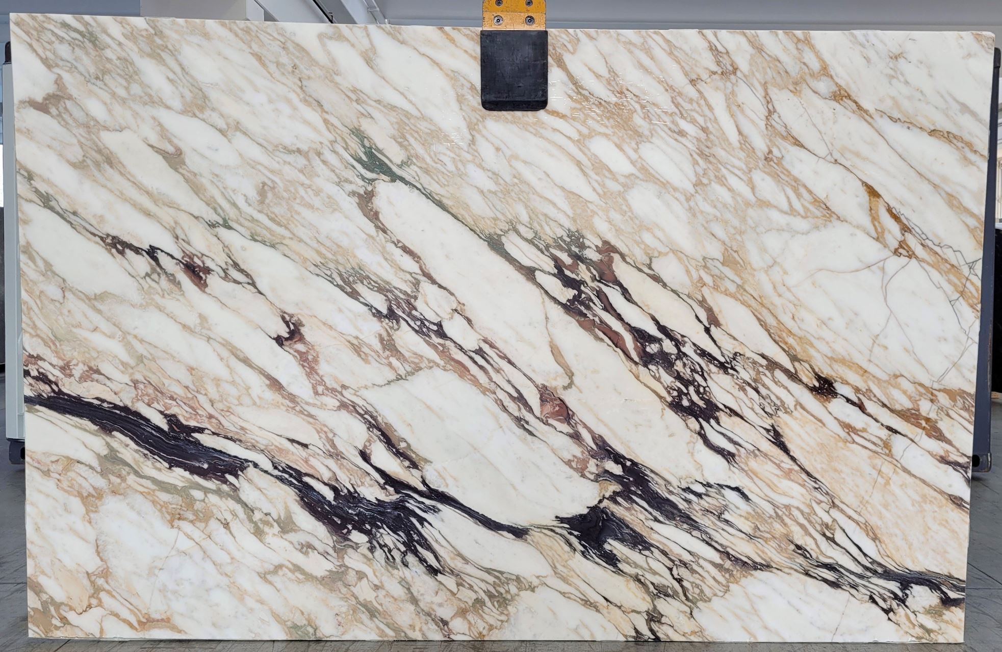 Calacatta Viola Vagli Premium Honed Finish 2cm White Natural Stone Marble SLAB | Stratus Surfaces