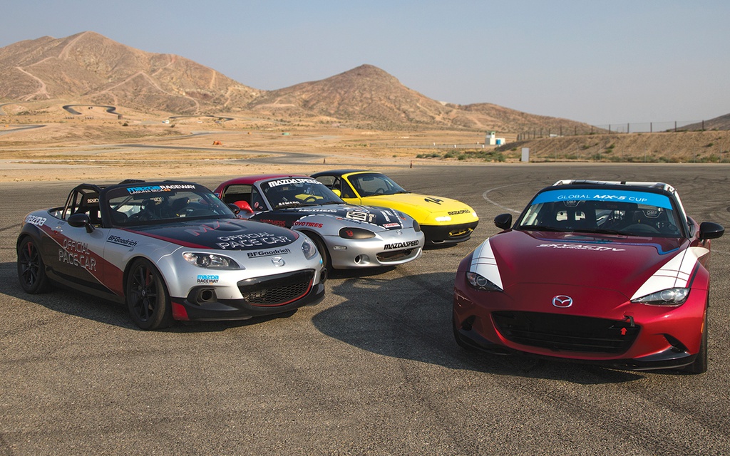 Comparing Miata Race Cars From All Four Generations| Grassroots ...