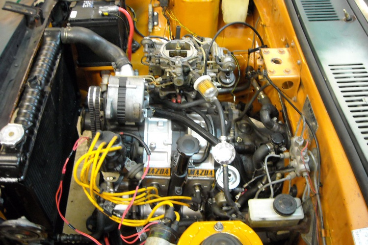 Engine bay with 13B | Readers' Rides | Grassroots Motorsports