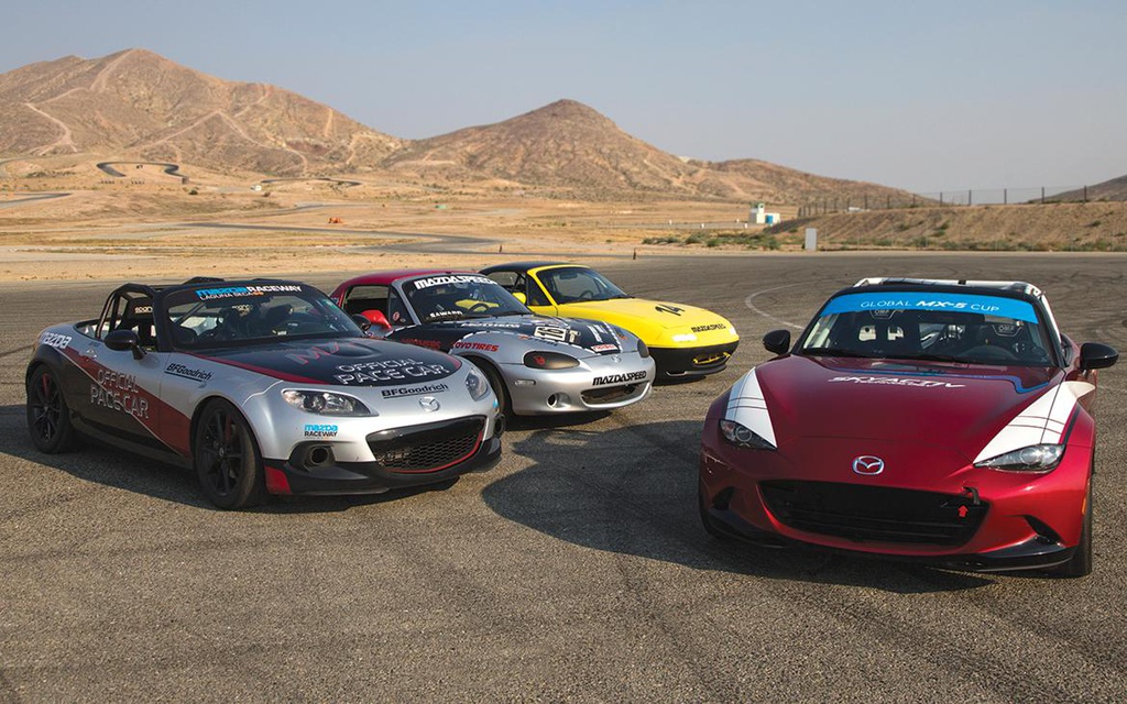 Comparing Miata Race Cars From All Four Generations| Grassroots ...
