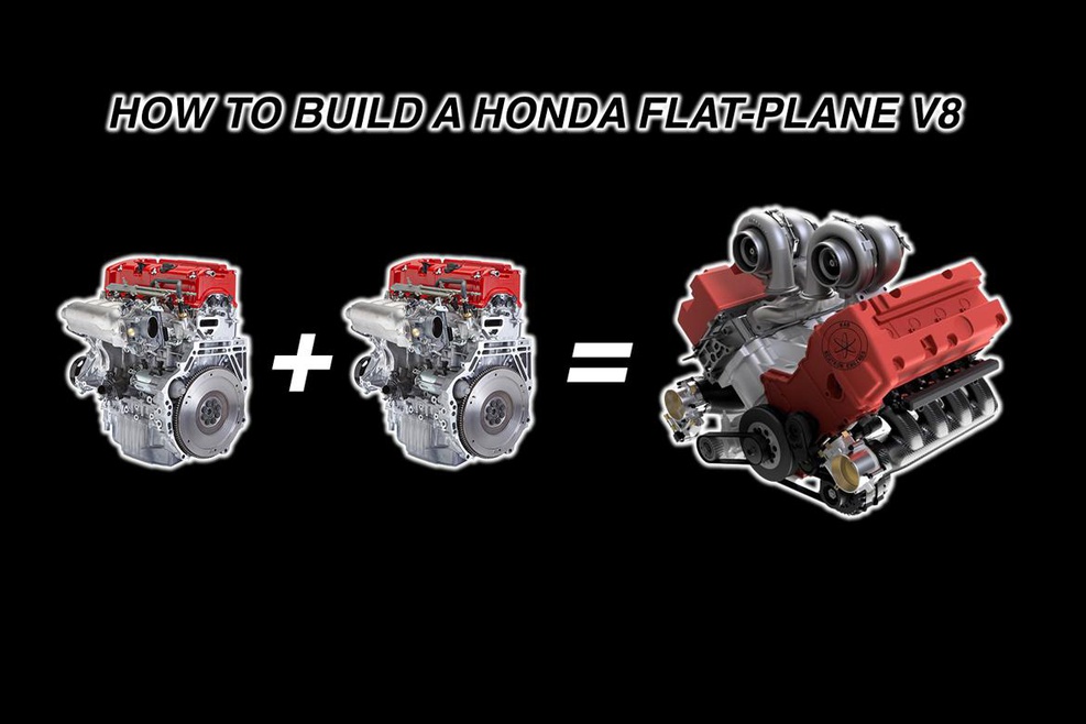 If Honda made a production V8, it might look something like the K48 ...