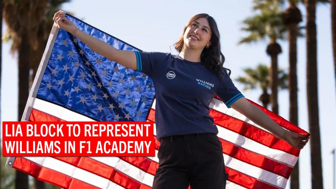 Lia Block selected to drive for Williams Racing in F1 Academy ...
