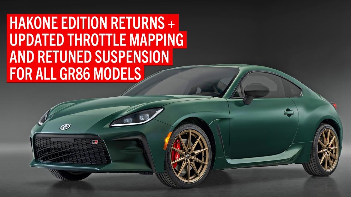 2025 GR86: Throttle, suspension tweaks plus Hakone Edition returns | News | Grassroots Motorsports