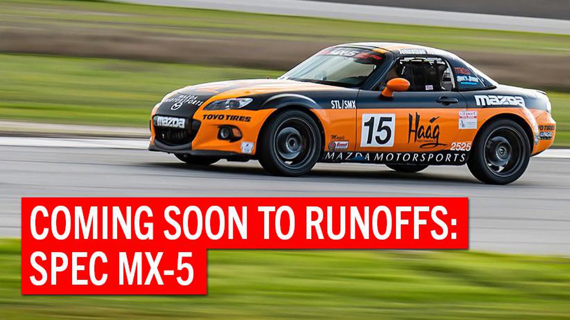 SCCA to recongnize Spec MX-5 as a new Road Racing Runoffs class| Grassroots Motorsports forum