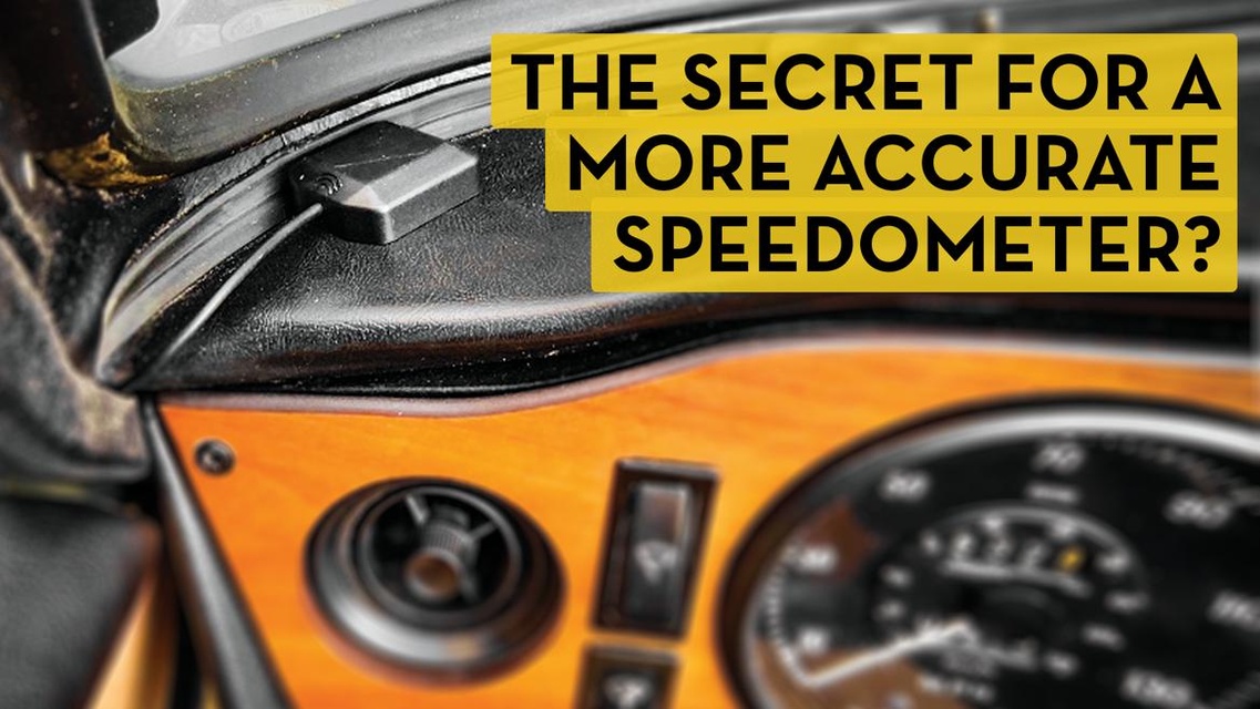 How to get an accurate speedometer using GPS| Classic Motorsports forum