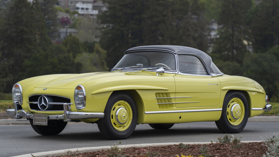 First owned by an Iranian princess | Mercedes-Benz 300SL Roadster for ...