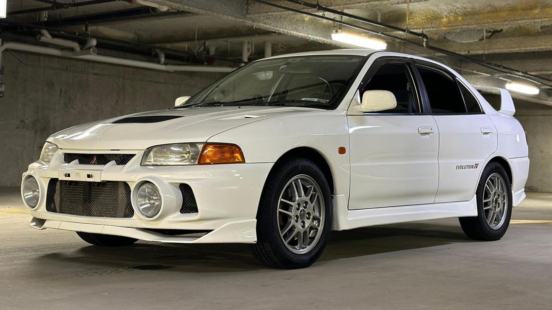 You need this: Mitsubishi Lancer Evo IV already living stateside ...